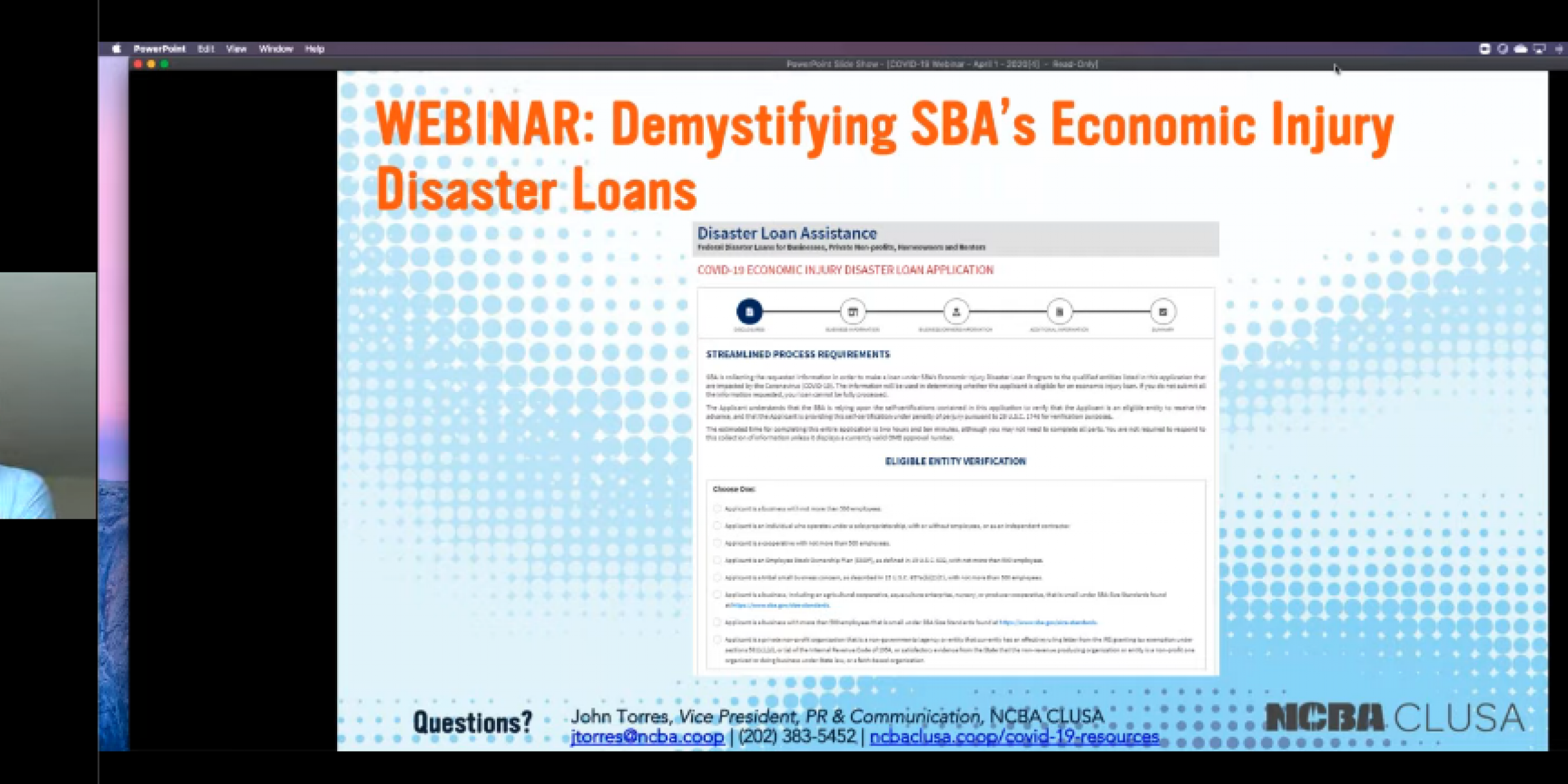 Demystifying SBA's Economic Injury Disaster Loans | Grassroots Economic ...