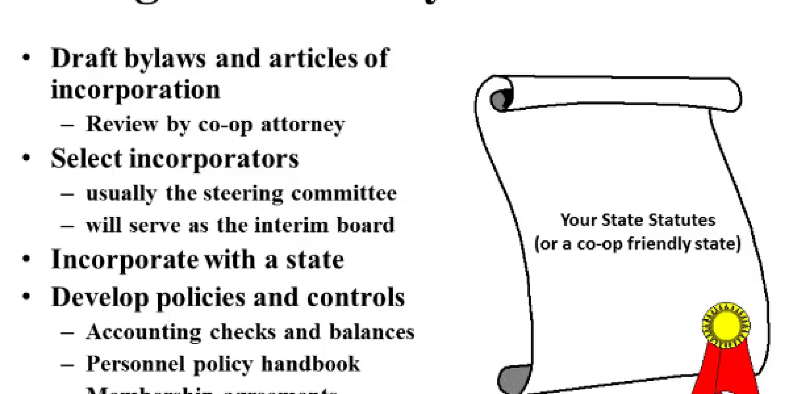 Steps to Starting a Cooperative | Grassroots Economic Organizing